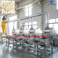 China Customizable Split Nut Blanching Machine with 800-1000kg/h Capacity and 98-99% Peeling Rate for Roasted Peanuts and Hazelnuts for sale