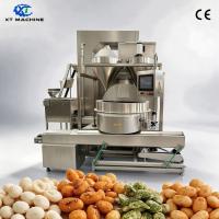 China Auto Peanut Coating Processing Machine XT Machine CE Certified Industrial Nuts Coating Unit PLC System 500-1000kg/h for sale