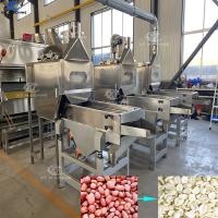 China SS304 Split Peanut Kernel Blanching Machine Air Peeler For Peanuts 1000kg/h for sale