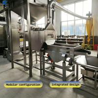 China High Quality 1000kg/h-2000kg/h SUS304 Peanut Cutting and Blanching Machine for Nut Processing Equipment for sale