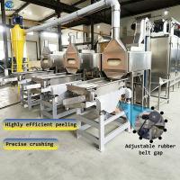 China SUS304 Automatic Peanut Slitting and Blanching Machine Air Peeling Machine for Efficient Food Processing for sale