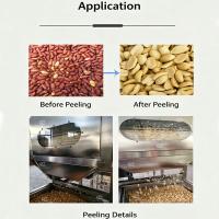 China SUS304 Automatic Peanut Slitting and Blanching Machine Air Peeling Machine for Efficient Food Processing for sale