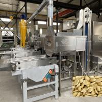 China 1000kg/h-2000kg/h Peanut Slitting and Cutting Machine ISO CE for Blanched Peanut Output for sale