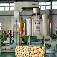 China High Blanching Rate 500kg/h Roasted Groundnut Peeling Machine Hazelnut Blanching Machine With CE Certification for sale