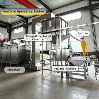 China Stainless Steel Split Peanut Blanching Machine With 800-1000kg/h For Blanched Peanut Production Line for sale