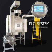 China Pneumatic Air Peanut Skin Peeling Machine Pistachio Blanching Machine With Automatic Feeding and Discharging for sale