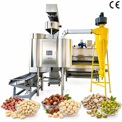 China Commercial Peanut Peeling & Blanching Processing Equipment with 500-2000kg/h for Nut Processing Plants for sale