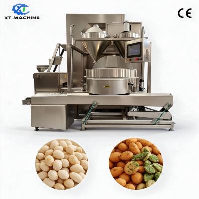 China High Output CE Certified Peanut Coating Equipment PLC Automatic Nut Coating Machine 500-1000kg/h for Snack Factory for sale