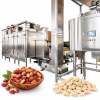 China 1000-1200kg/h Stainless Steel 304 Blanched Peanut Production Line Peanut Red Skin Removal Machine for sale