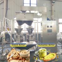 China Fully Automatic Peanut Butter Grinding Machine Almond Butter Grinder for Nut Butter Making for sale