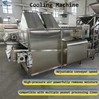 China Customizable 500kg/h-1500kg/h Roasted Nuts Cooling Machine Continuous Cooling Machine with CE Certification for sale