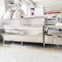 China 500kg/h Nuts Food Cooling Machine Peanut Cooling Conveyor System For Roasted Fried Food for sale