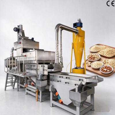 China Stainless Steel Food Grade Peanut Cashew Nut Cutter Machine with 500kg/h Hazelnut Chopping Machine for sale