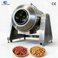 China Stable Operation Sugar Coating Machinery CE Standard SUS304 Nut Coating Pan for Coated Peanut and Almond Manufacturing for sale