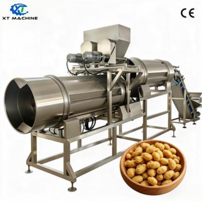 China Stable Operation Double Flavoring Machine Customizable Snack Seasoning Machinery for Nut Coated Food Processing for sale