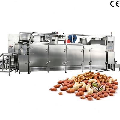China Non-standard Customization Roasted Salted Almond Kernels Groundnut Cashews Roasting Machine for sale