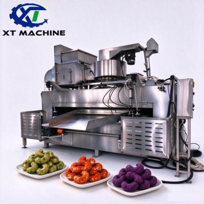 China Swing Roaster for Coated Peanuts and Nuts with Uniform Heating for Snack Food Processing for sale