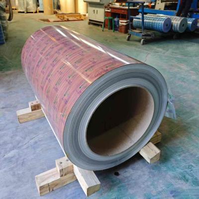 China Wooden Color Coated Aluminum Coil 3003 Aluminum Coil 0.25-1.0mm Thickness for sale