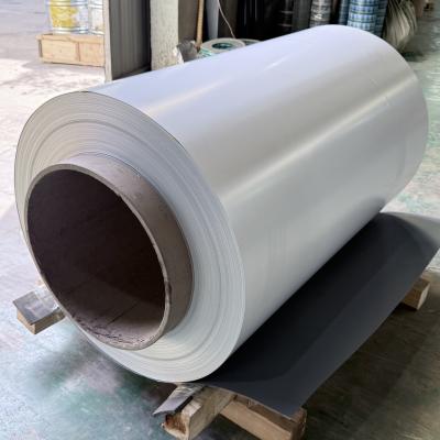 China Eco Friendly WHITE Color Coated Aluminum Coil PE PVDF Coated Anti Corrosion for sale