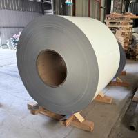China High Strength Color Coated Aluminum Coil White Finish For Roofing & Curtain Walls for sale