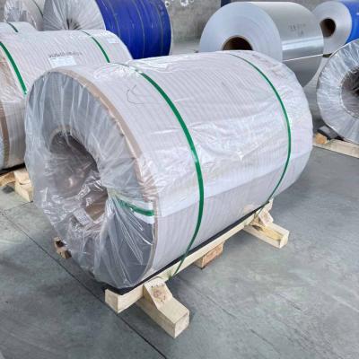 China Color Coated Aluminum Coil White Stock PVDF Coated 50-1250mm Width for sale