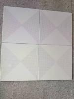 China Symmetrical Triangle Perforated Aluminum Ceiling Panel PVDF Coated for sale