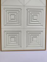 China 3D Square Tiered Perforated Aluminium Ceiling Panel For Commercial Lobbies for sale