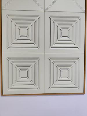 China 3D Square Tiered Perforated Aluminium Ceiling Panel For Commercial Lobbies for sale