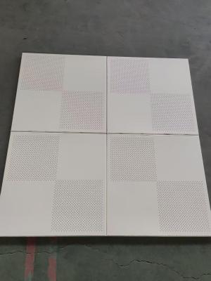 China Diagonal Checkerboard Perforated Aluminum Ceiling Panel Modular Design for sale