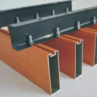 China U Shaped Aluminum Strip Ceiling Professional Decoration Alum Strip Ceiling for sale