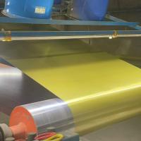China Yellow Color Coated Aluminum Coil PE PVDF Coated For Ceiling Roof for sale