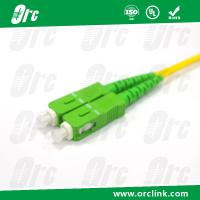 China SM OS2 SC / APC Duplex Fiber Optic Pigtail For FTTH / FTTB / FTTX Custom Length for sale