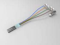 China 4 Channels WDM MUX DEMUX , AWG CWDM MUX Mux Demux Dwdm 20nm Channel Spacing for sale