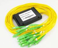 China ABS Box 1x16 PLC Splitter SC APC Singlemode LSZH Fiber Optic PLC Splitter for sale
