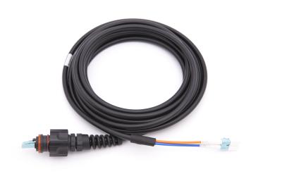 China DX ODVA 7.0mm Lc Lc Fiber Patch Cord , Lc Duplex Cable For Harsh Enviroment Connectivity for sale