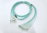 China High Performance 12F Pre Terminated Multi Fiber Cables For LAN Premise for sale