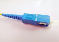 China SC/UPC-SC/UPC simplex 2.0mm Ftth fiber optic patch cord singlemode G652D LSZH for sale