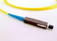 China MU/UPC-MU/UPC simplex 3.0mm fiber optic patch cord singlemode G657 LSZH for Ftth for sale