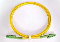 China E2000 Fiber Single Core Fiber Optic Cable , Repeatable Sc Lc Patch Cable for sale