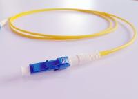 China Flame Retardant Single Mode Patch Cord With Short Boot / High Density Connectors for sale