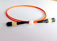 China 12F Senko MPO Patch Cable Low Loss With OM2 LSZH Cable QC Tested Durable for sale