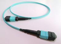 China Mtp To Mtp Fiber Optic Trunk Cable High Tensile Strength For 100G Optics System for sale