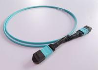 China Mtp To Mtp Fiber Optic Trunk Cable High Tensile Strength For 100G Optics System for sale