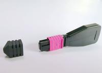 China LSZH OM4 MPO Patch Cable Loopback Adapter With Housing High Performance for sale