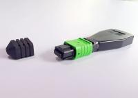 China Housing Type Mpo Loopback Adapter , Parallel Optics Network Cable Connector for sale