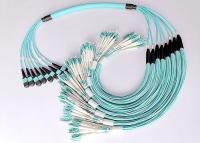 China MPO - LC Pre Terminated Multi Fiber Cables Fully Tested For Industrial / Military for sale