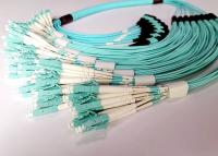 China MPO - LC Pre Terminated Multi Fiber Cables Fully Tested For Industrial / Military for sale