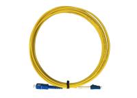 China 10 Gigabit Simplex Sm Patch Cord , SC / UPC - LC / UPC Fiber Optic Jumper Cables for sale