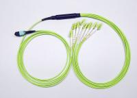 China OM5 MPO Fanout Cable for sale