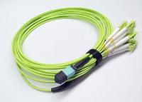 China OM5 MPO Fanout Cable for sale